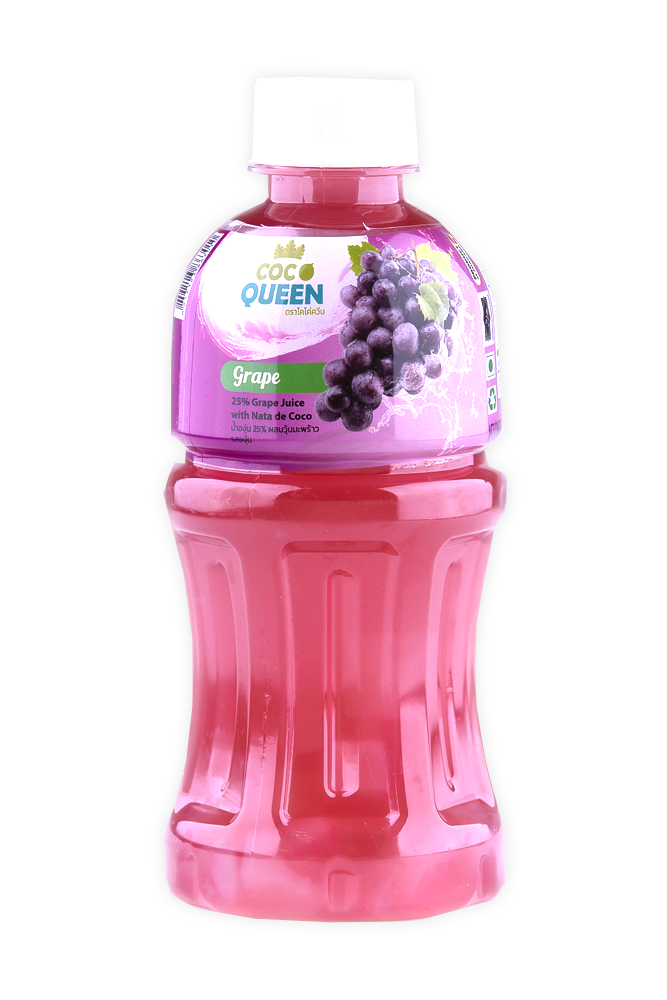 Grape Juice with Nata de Coco - Vala Thai Food